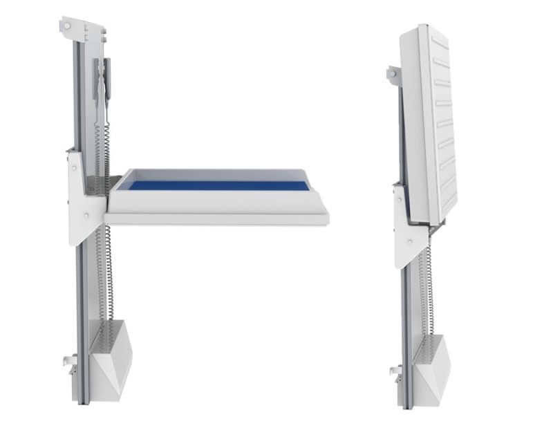 Height Adjustable Changing Table 334 – Zao Inc Transfer Hoists & Care ...